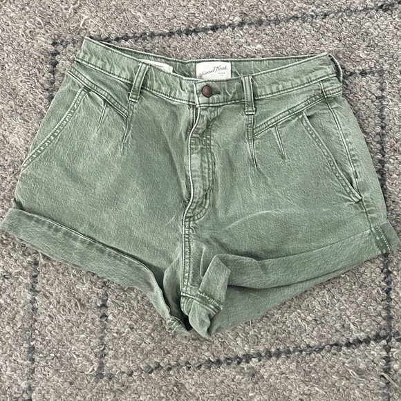 Universal Thread | Shorts | Universal Thread Green Denim Shorts | Poshmark